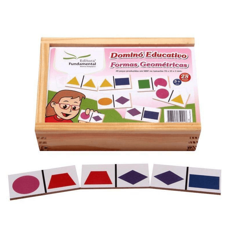 Dominó Formas Geométricas Dominó Figuras Geométricas Infantil e ...