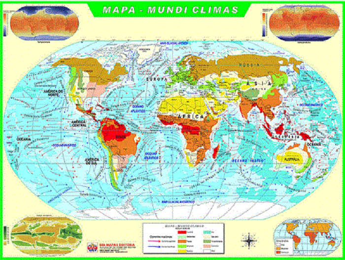 Mapa Meteorologico Mundial Atual