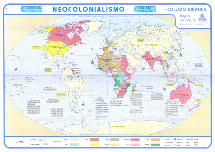 Mapa Do Colonialismo Europeu 12 De Outubro: Como Realmente Era A